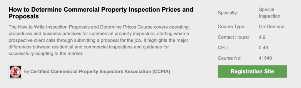 International Code Council (ICC)-Approved CEU Courses - CCPIA