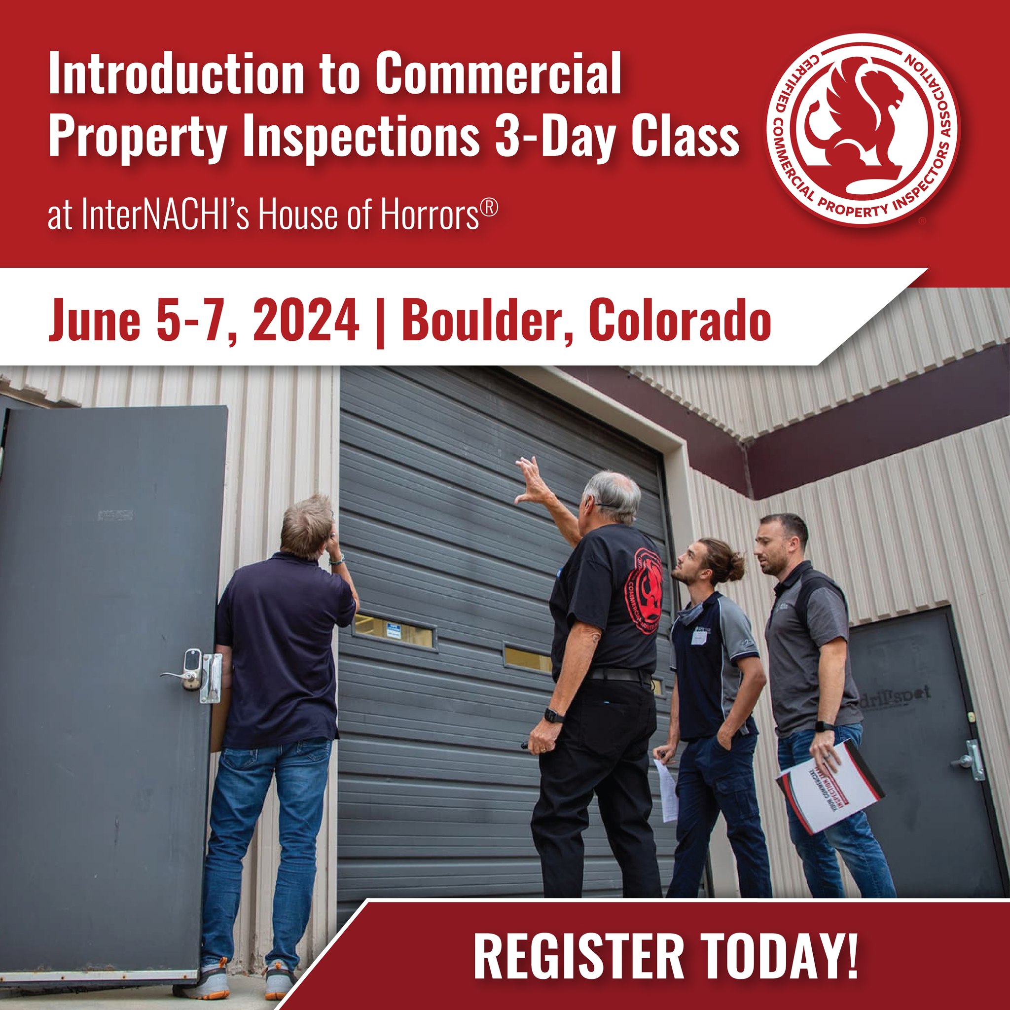 Introduction to Commercial Property Inspections Class - CCPIA