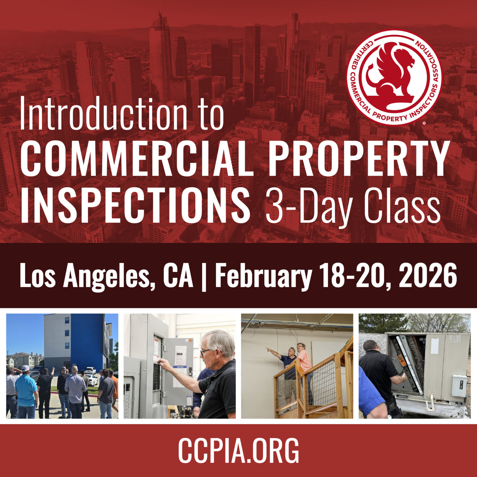 Inspection Training Calendar