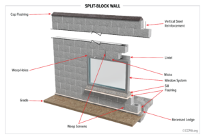 Commercial Building Exteriors: Split-Face Block Concrete - CCPIA