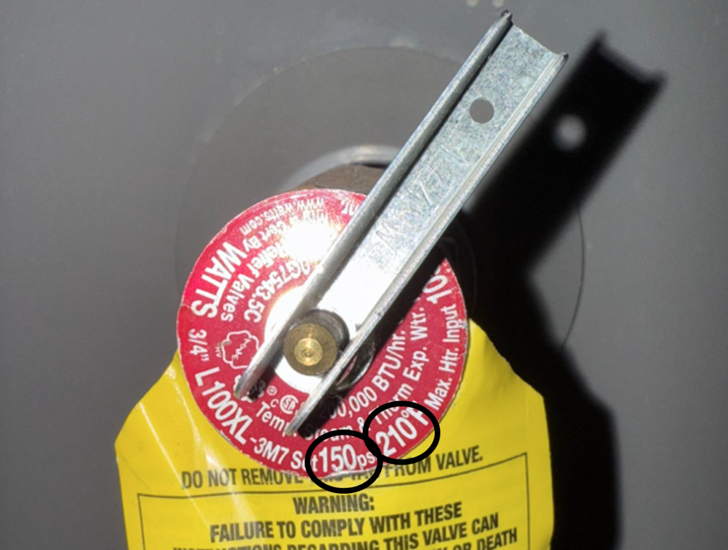 TPR and Watts 210 Valves - Certified Commercial Property Inspectors ...