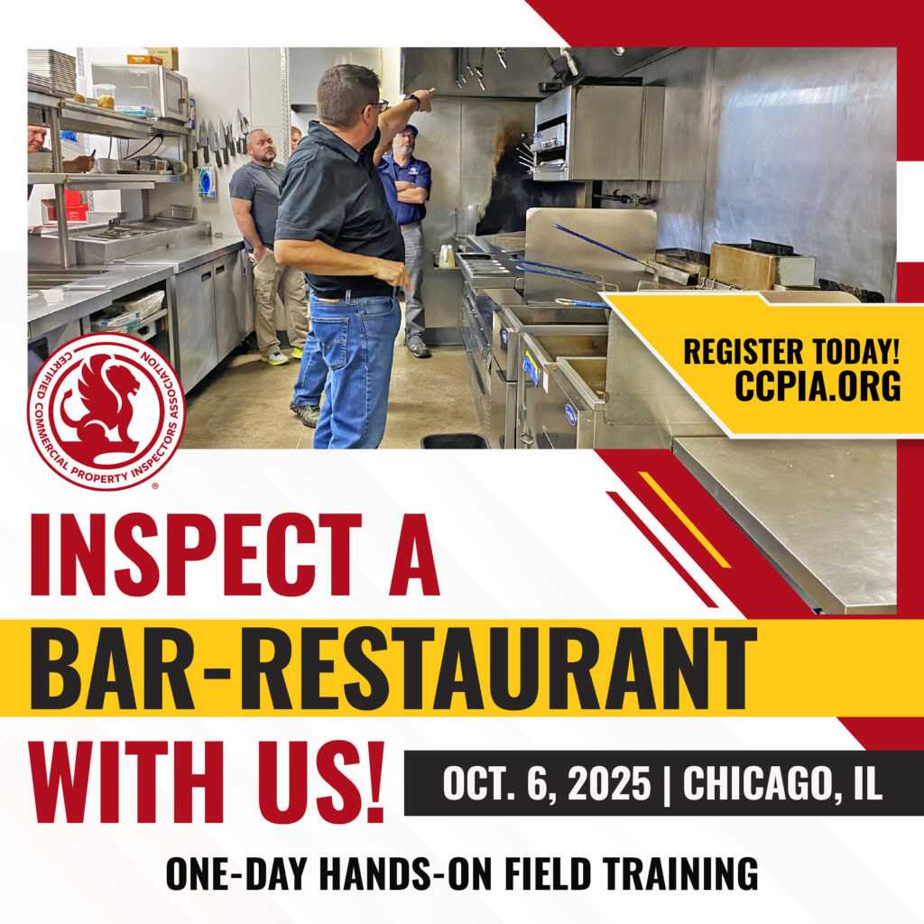 Inspection Training Calendar