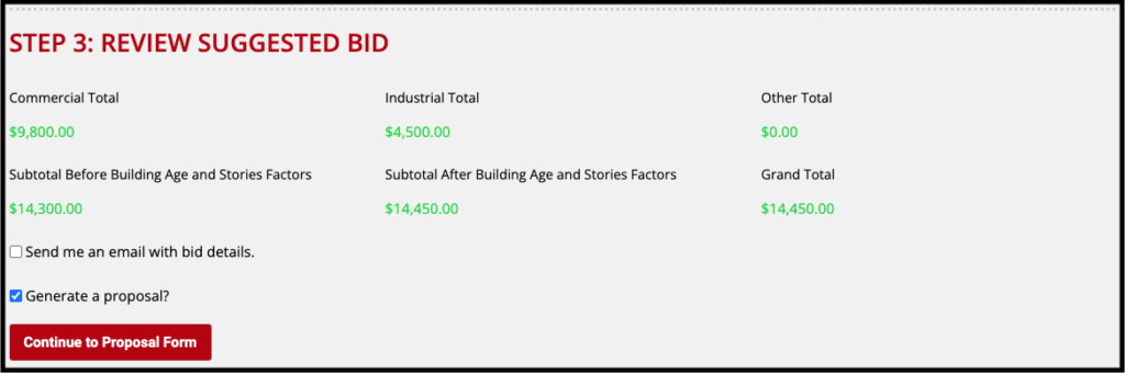 Fillable PDF Proposal Feature on Inspection Fee Calculators - CCPIA