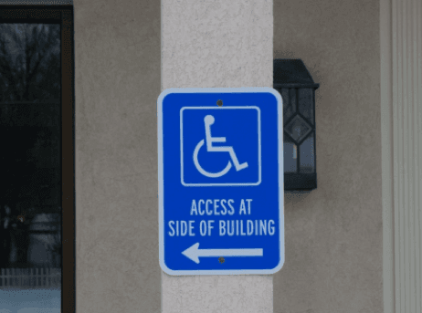 Features of an Accessible Entrance: Door Entrance Signs - Certified ...